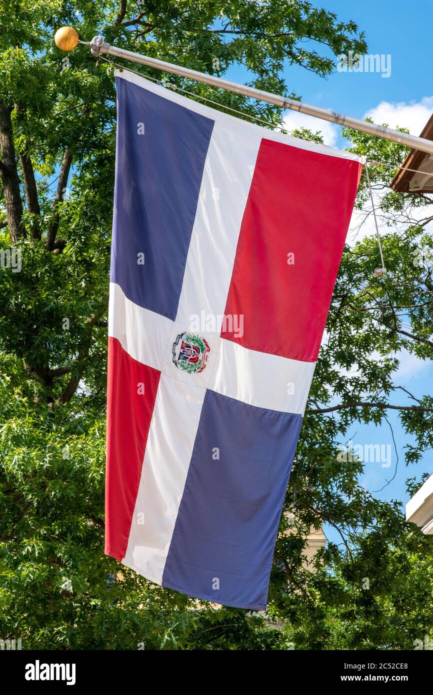 Drapeau symbole dominicain Banque de photographies et d’images à haute résolution - Page 3 - Alamy