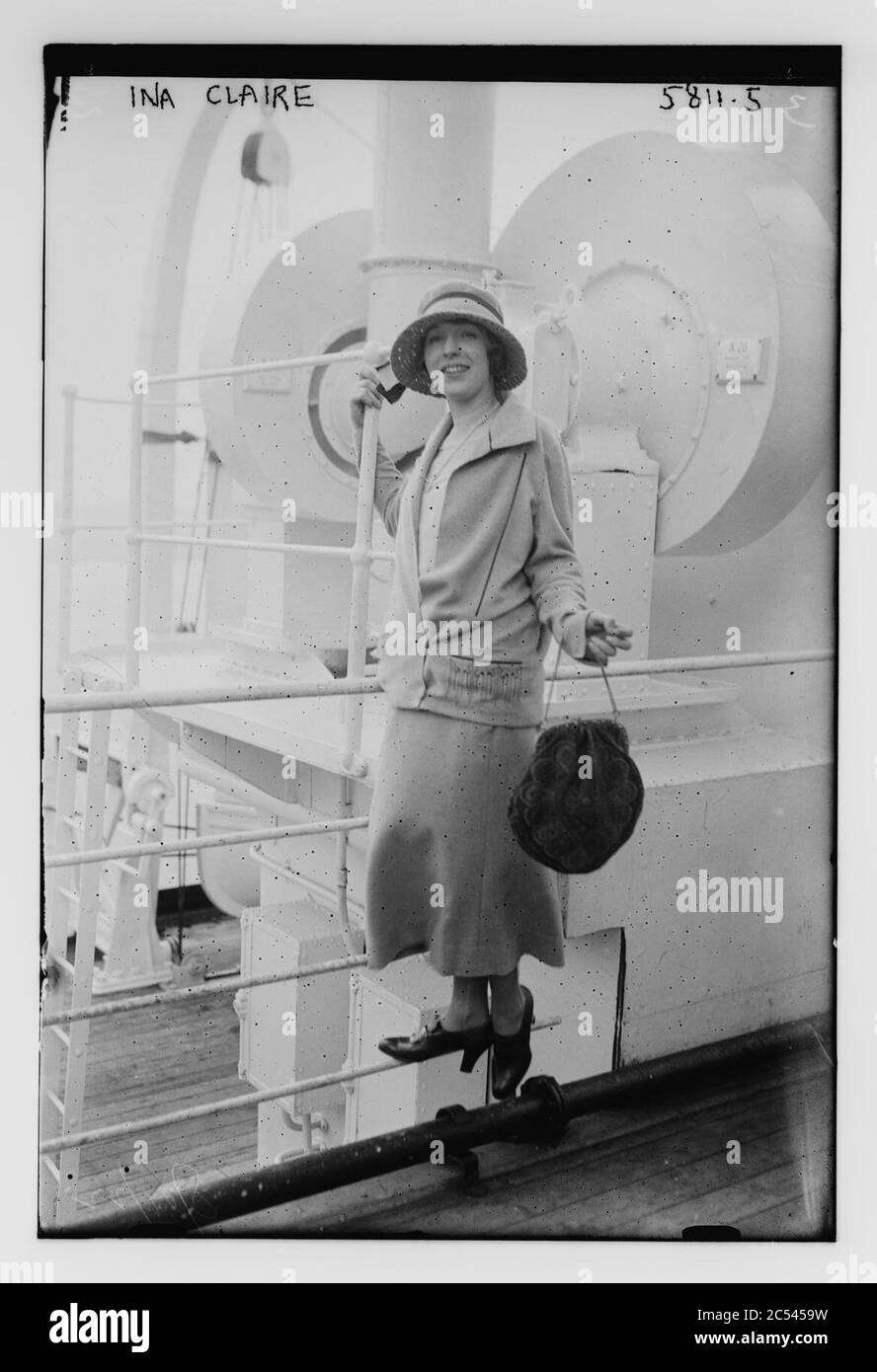 Ina claire Banque de photographies et d’images à haute résolution - Alamy