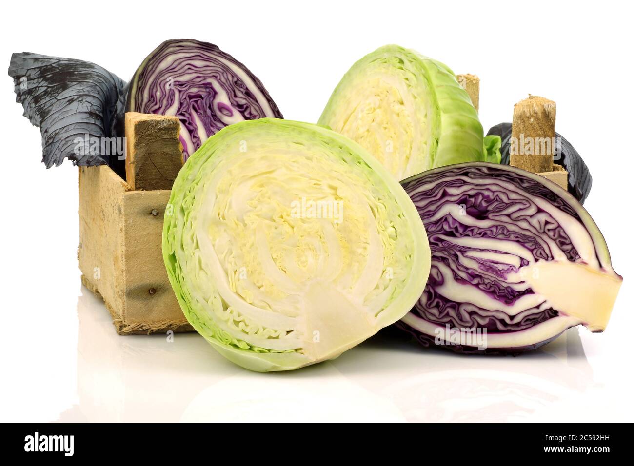 Couper le chou Banque de photographies et d’images à haute résolution ...