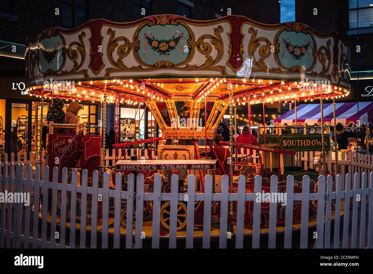 Manège vintage Banque de photographies et d’images à haute résolution ...