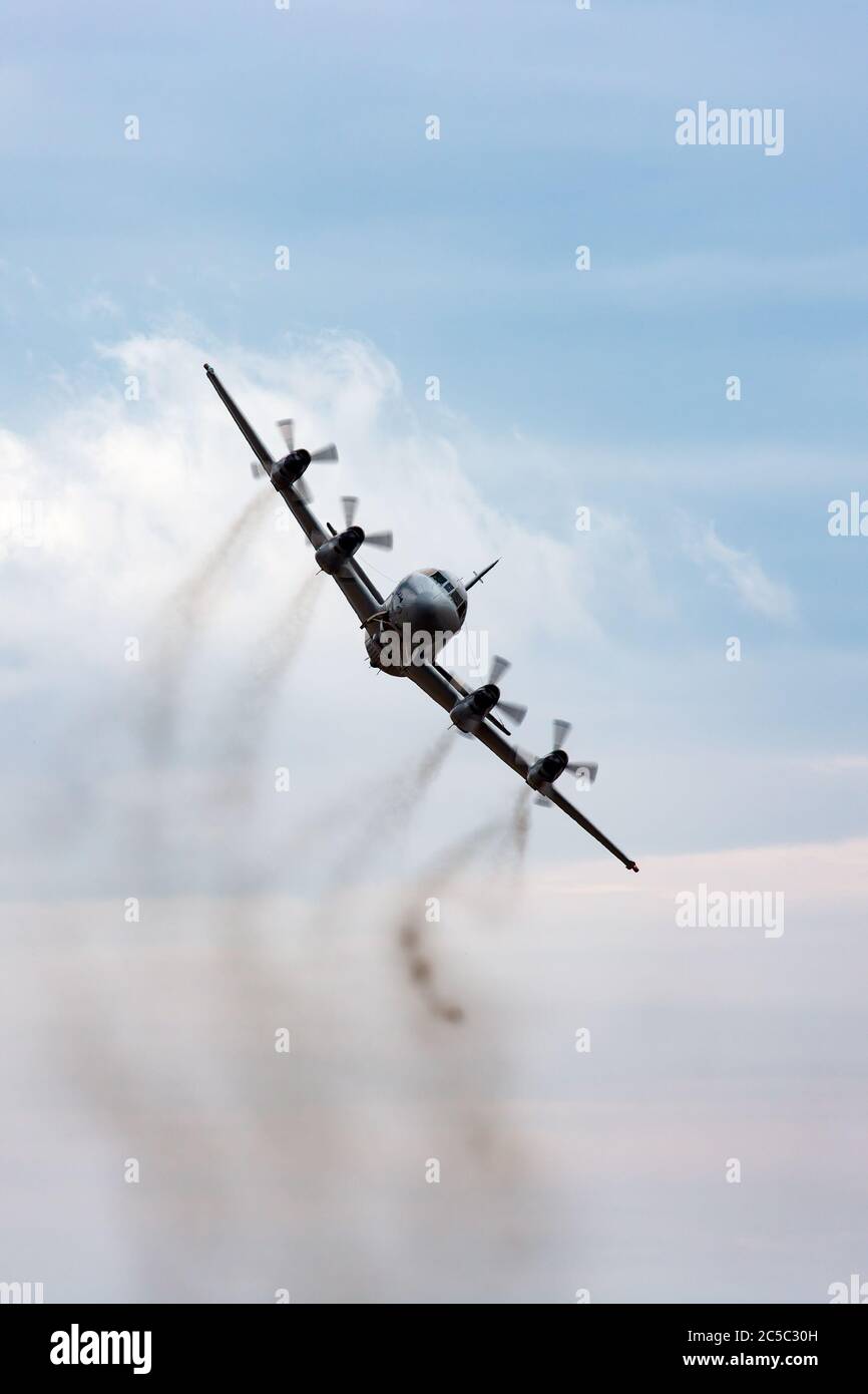 Royal Australian Air Force (RAAF) Lockheed AP-3C Orion patrouille ...