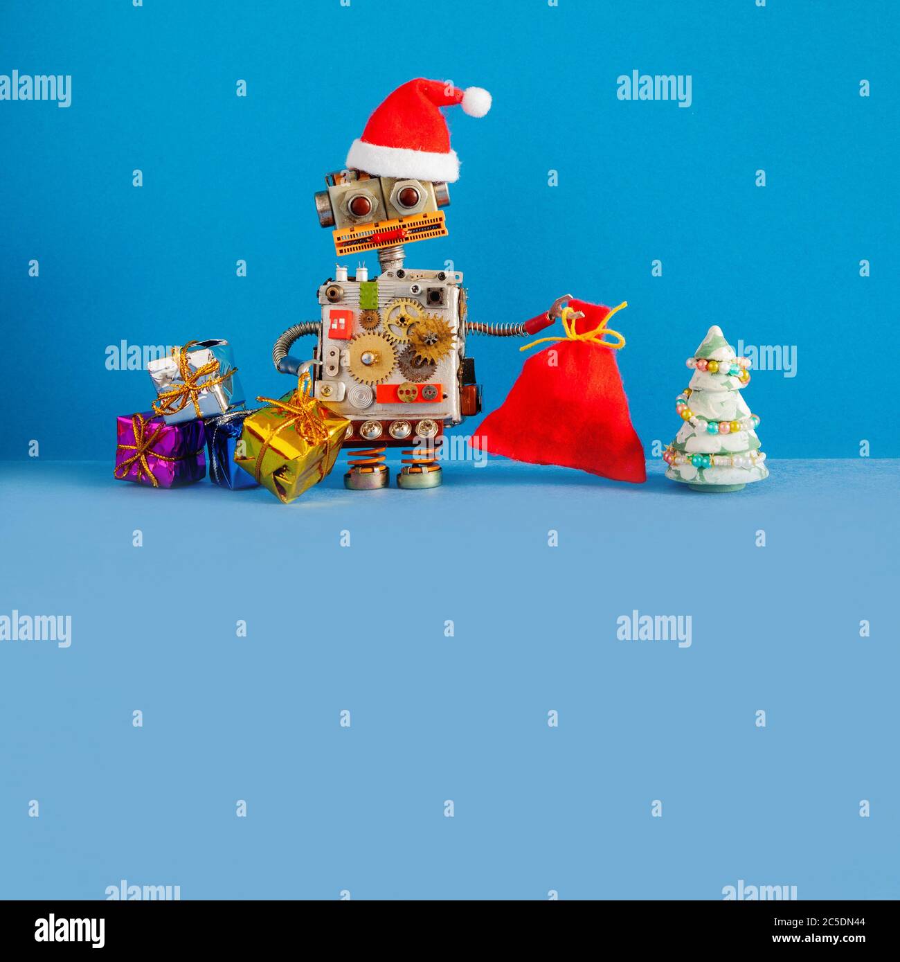 Robot Jouet Noel Banque d'image et photos - Alamy