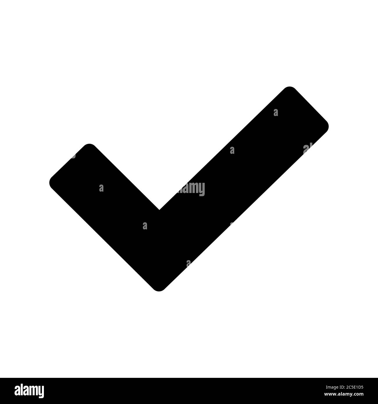 Icône de vérification de vecteur. Logo. Pictogramme. Bouton. Vecteur ...