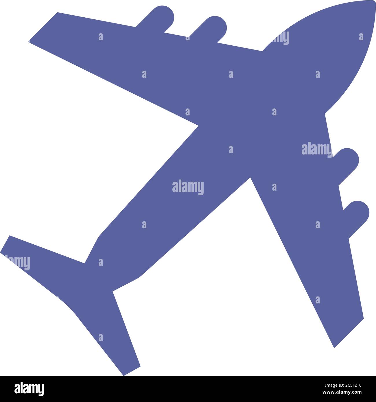 Icône avion symbole de vol AirPort Flat Design Vector Illustration ...