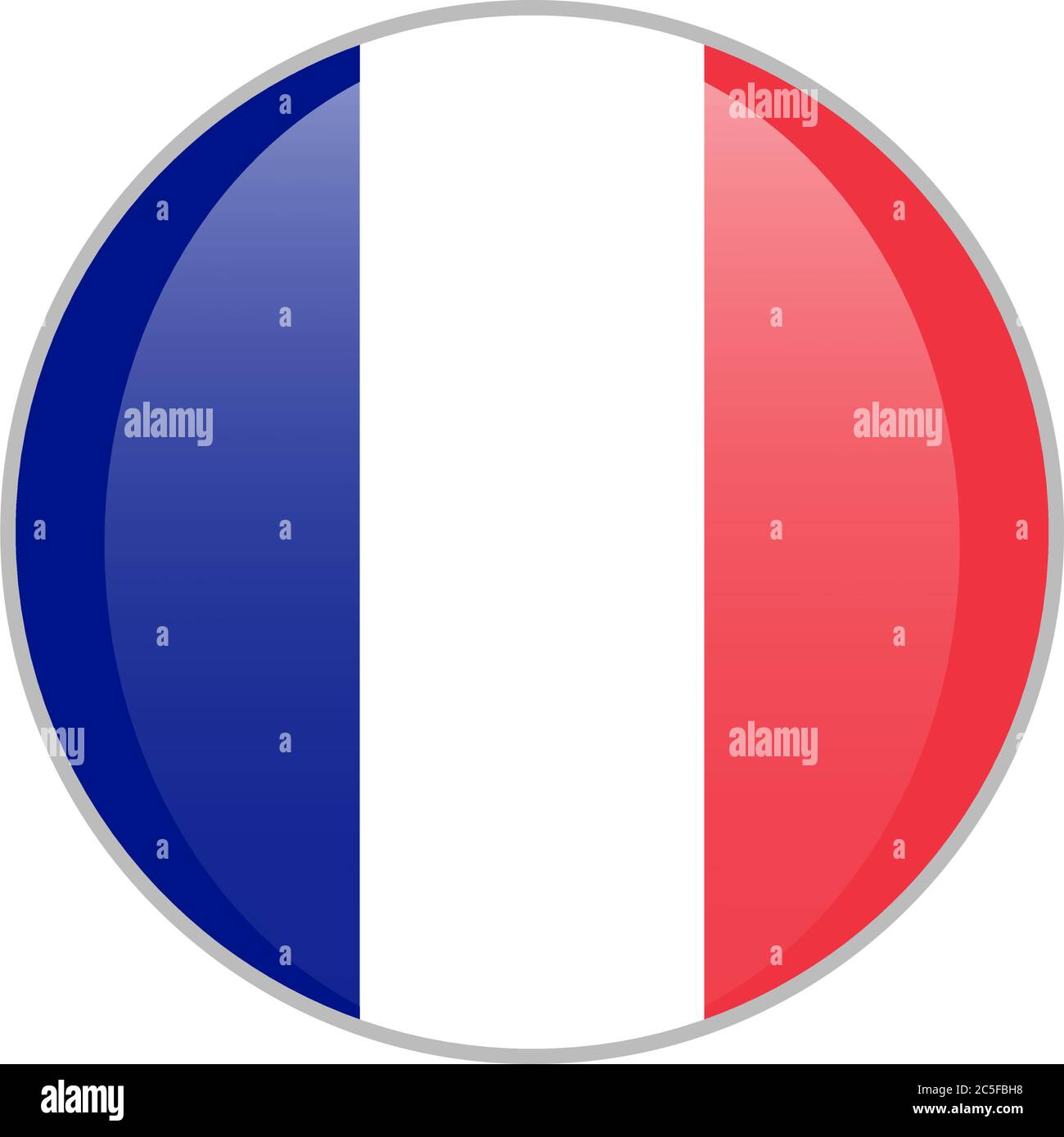 Drapeau français bleu blanc rouge Banque d'images vectorielles - Alamy