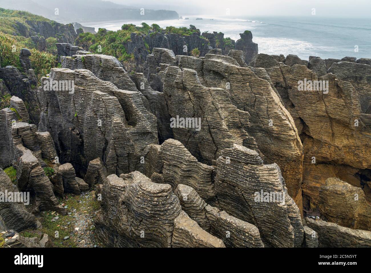 Pancake rocks Banque de photographies et d’images à haute résolution ...