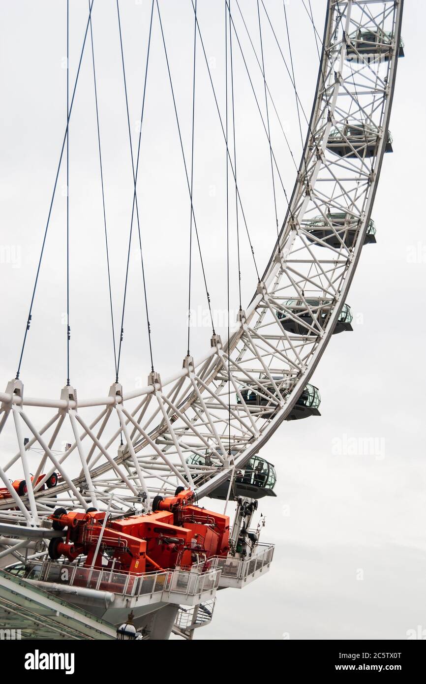 London eye construction Banque de photographies et d’images à haute ...
