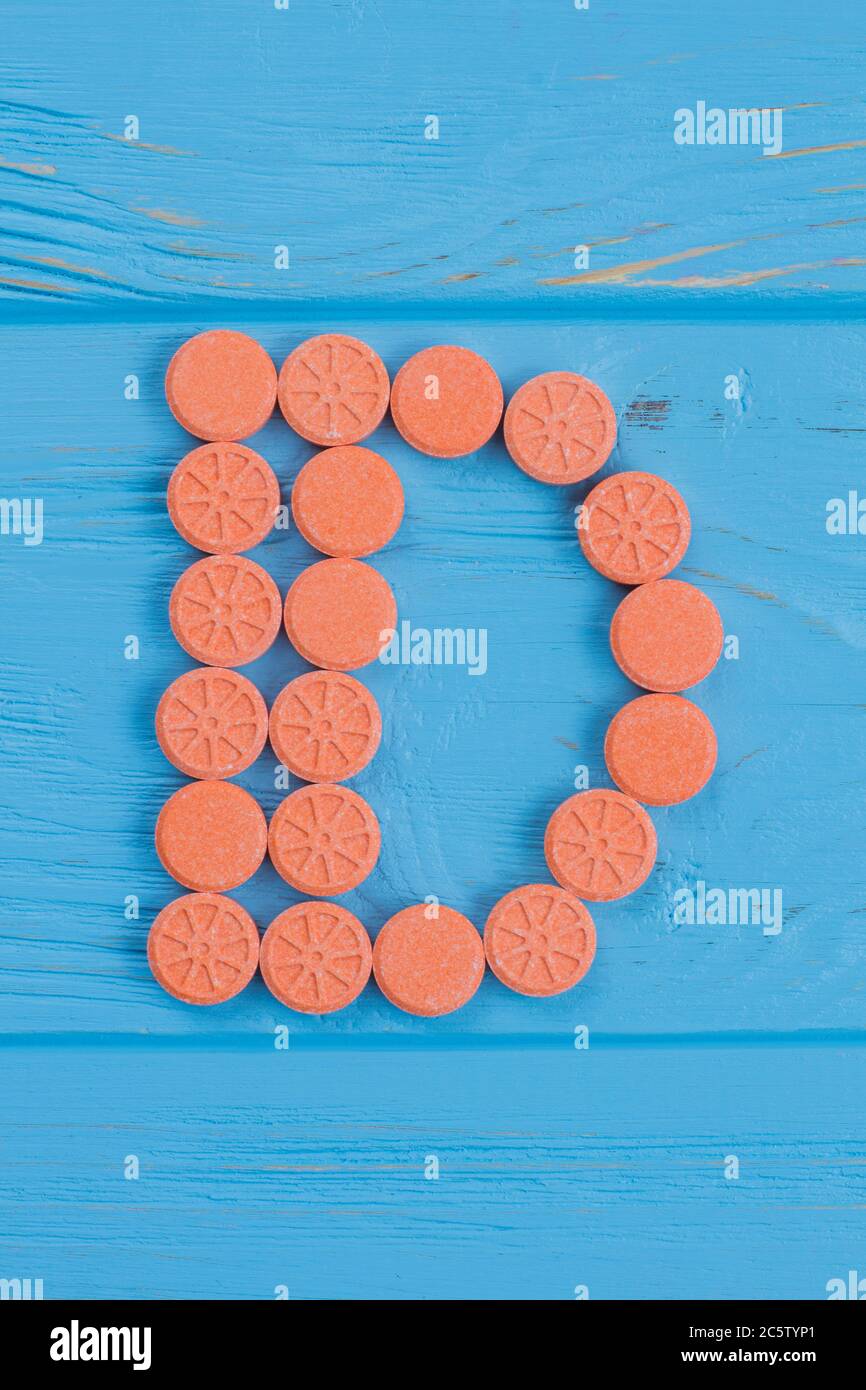 Pilule ronde bleu d Banque de photographies et d’images à haute ...