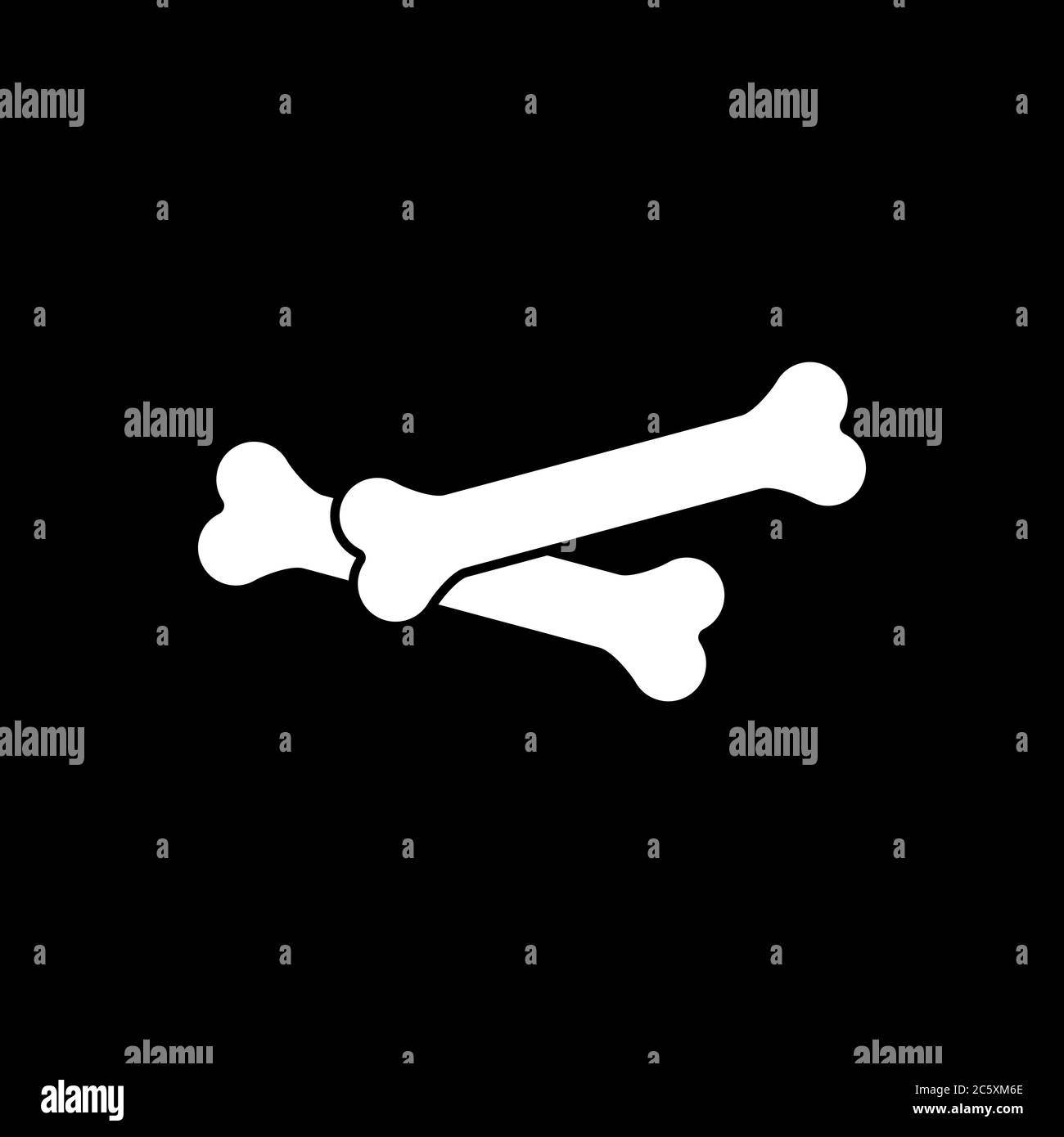 Anatomie osseuse pied noir et blanc Banque d'images vectorielles - Alamy