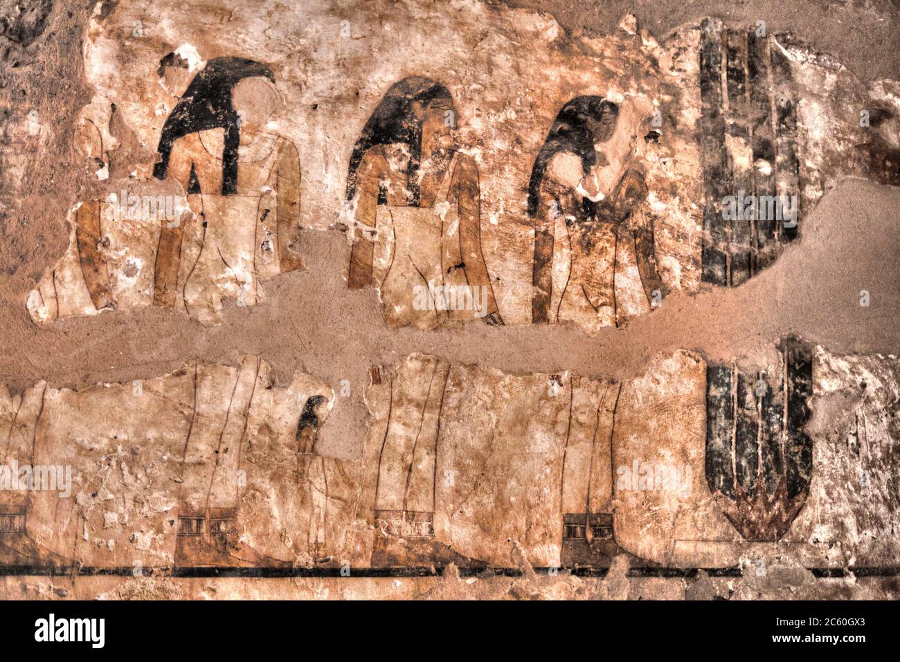 Fresque egyptienne Banque de photographies et d’images à haute ...