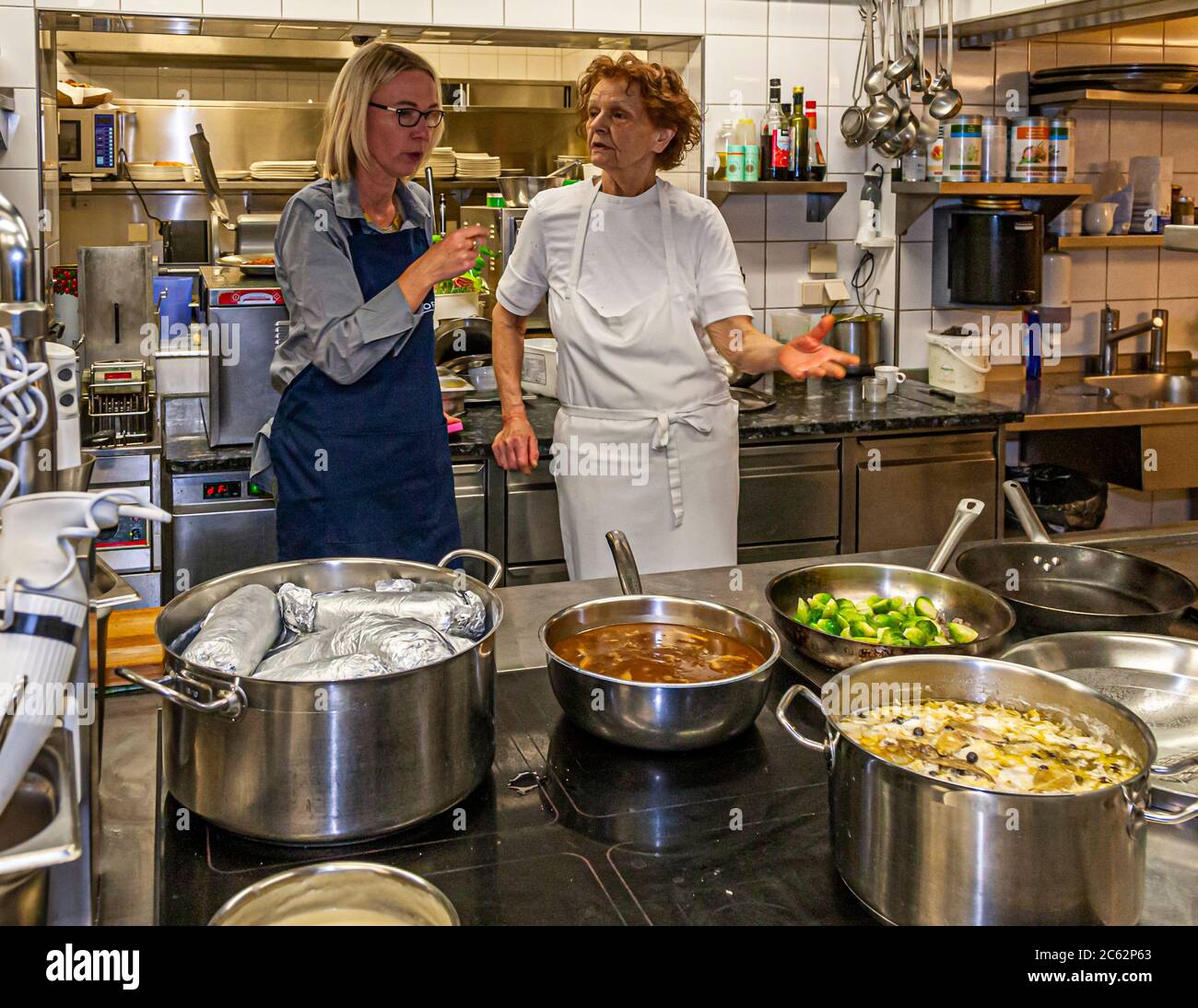 Le chef Erna Metzler, qui a inspiré le nom de l'Ernerle à Hittisau, en ...
