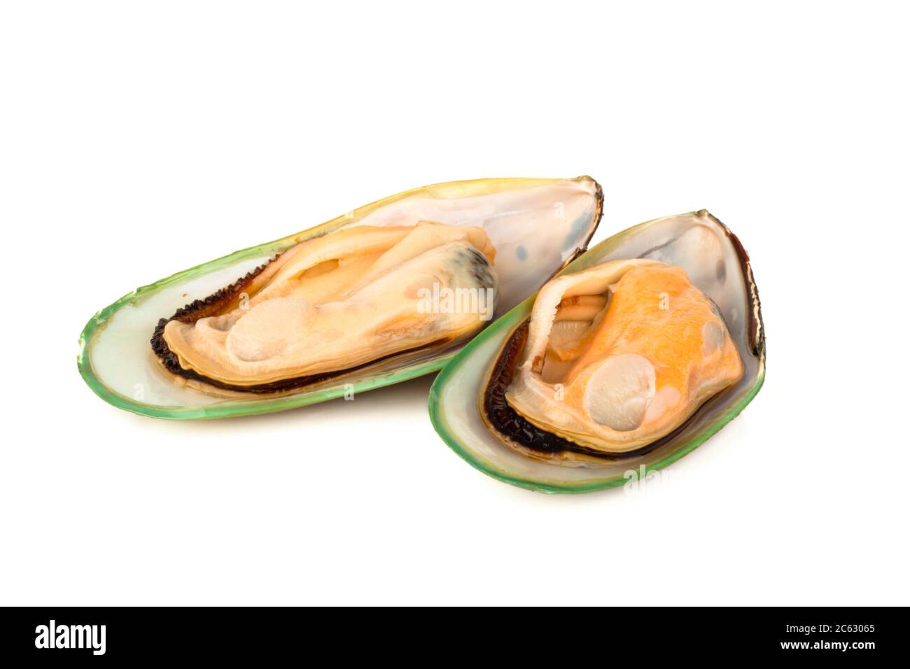 Moules vertes lèvres nouvelle zélande Banque de photographies et d ...