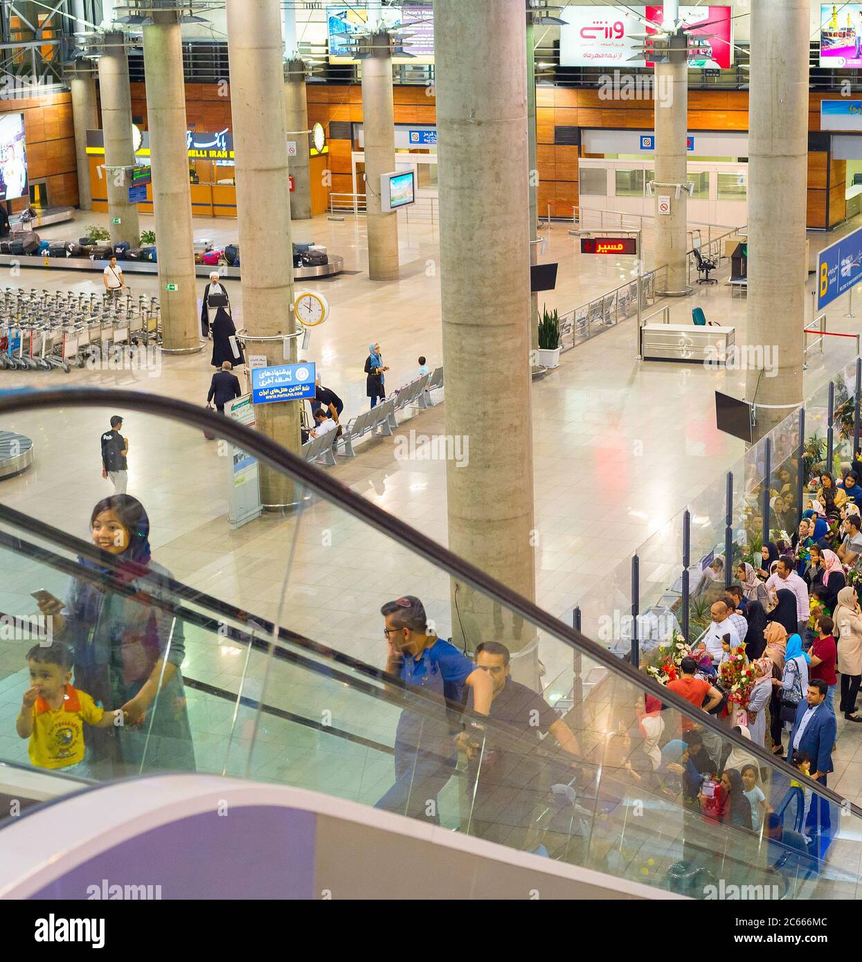 Tehran imam khomeini international airport Banque de photographies et d ...