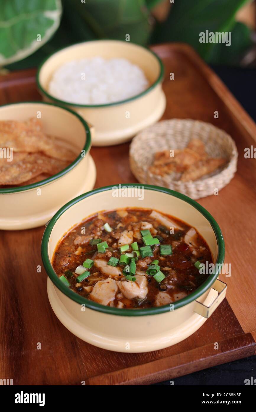 Riz au mapa tofu Banque de photographies et d’images à haute résolution ...