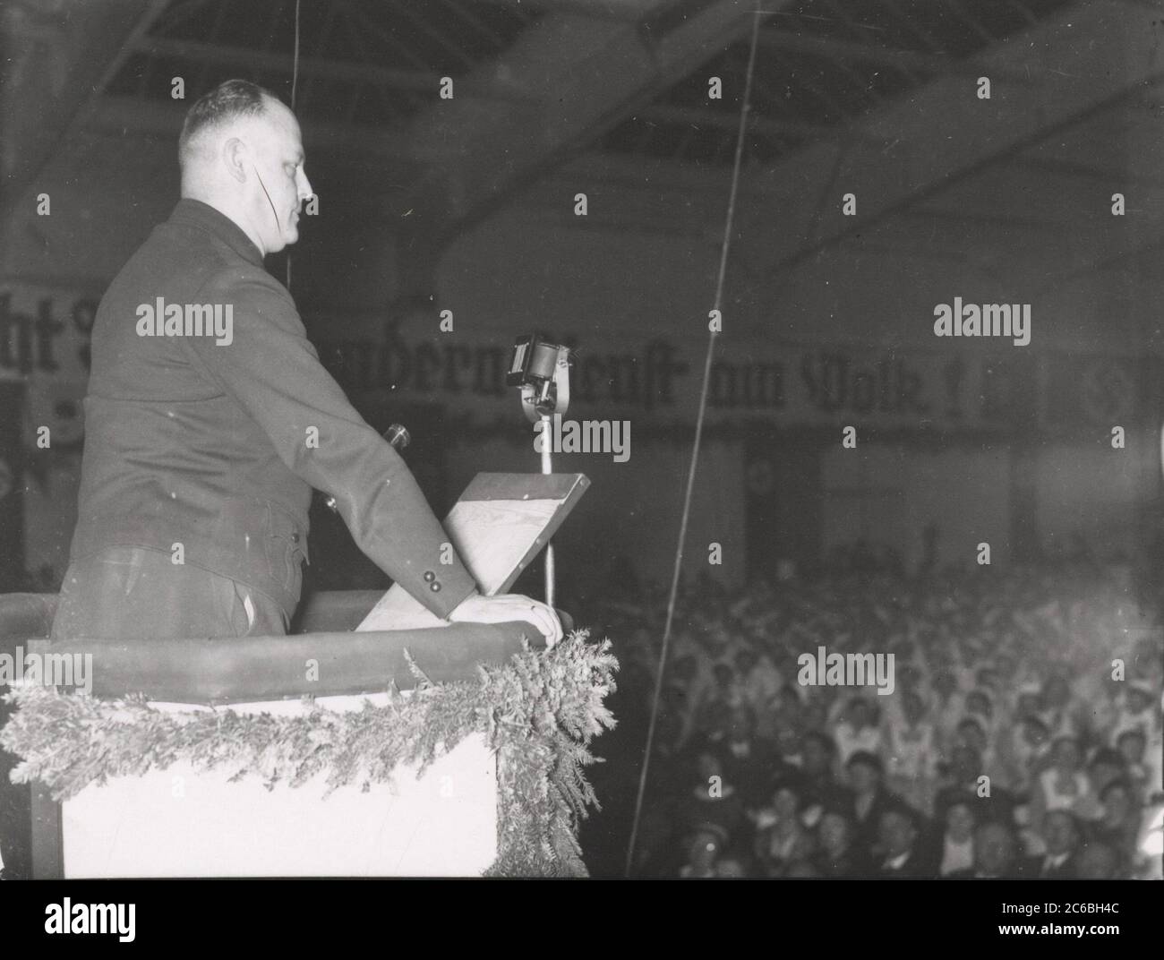 Hitler podium Banque de photographies et d’images à haute résolution ...