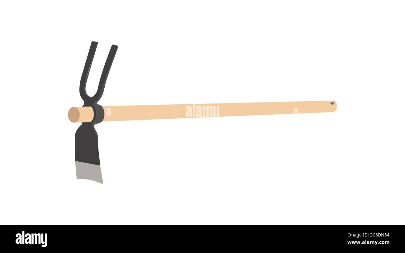 Hoe cartoon illustration Banque de photographies et d’images à haute ...