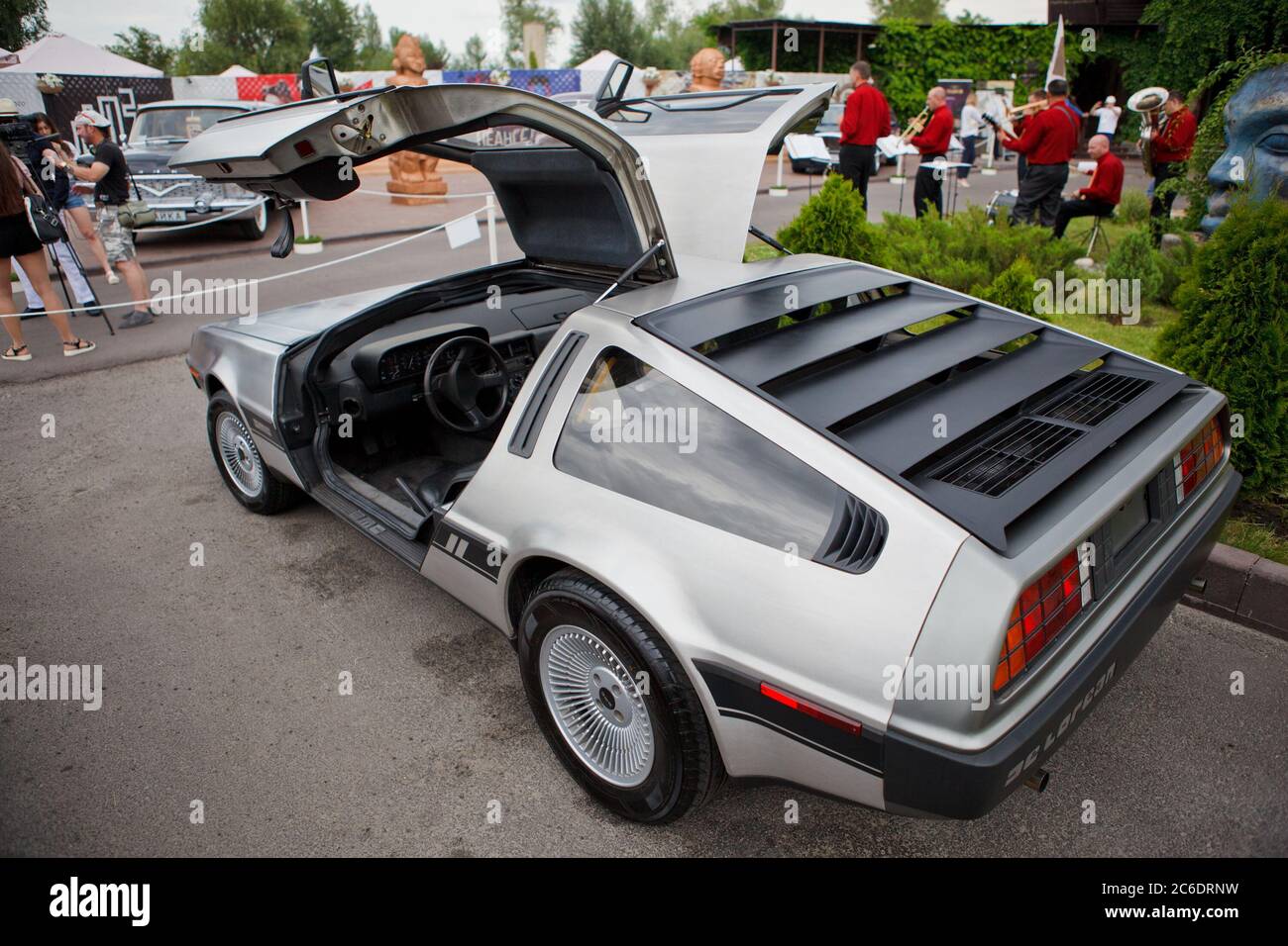 Voiture de lorean Banque de photographies et d’images à haute ...