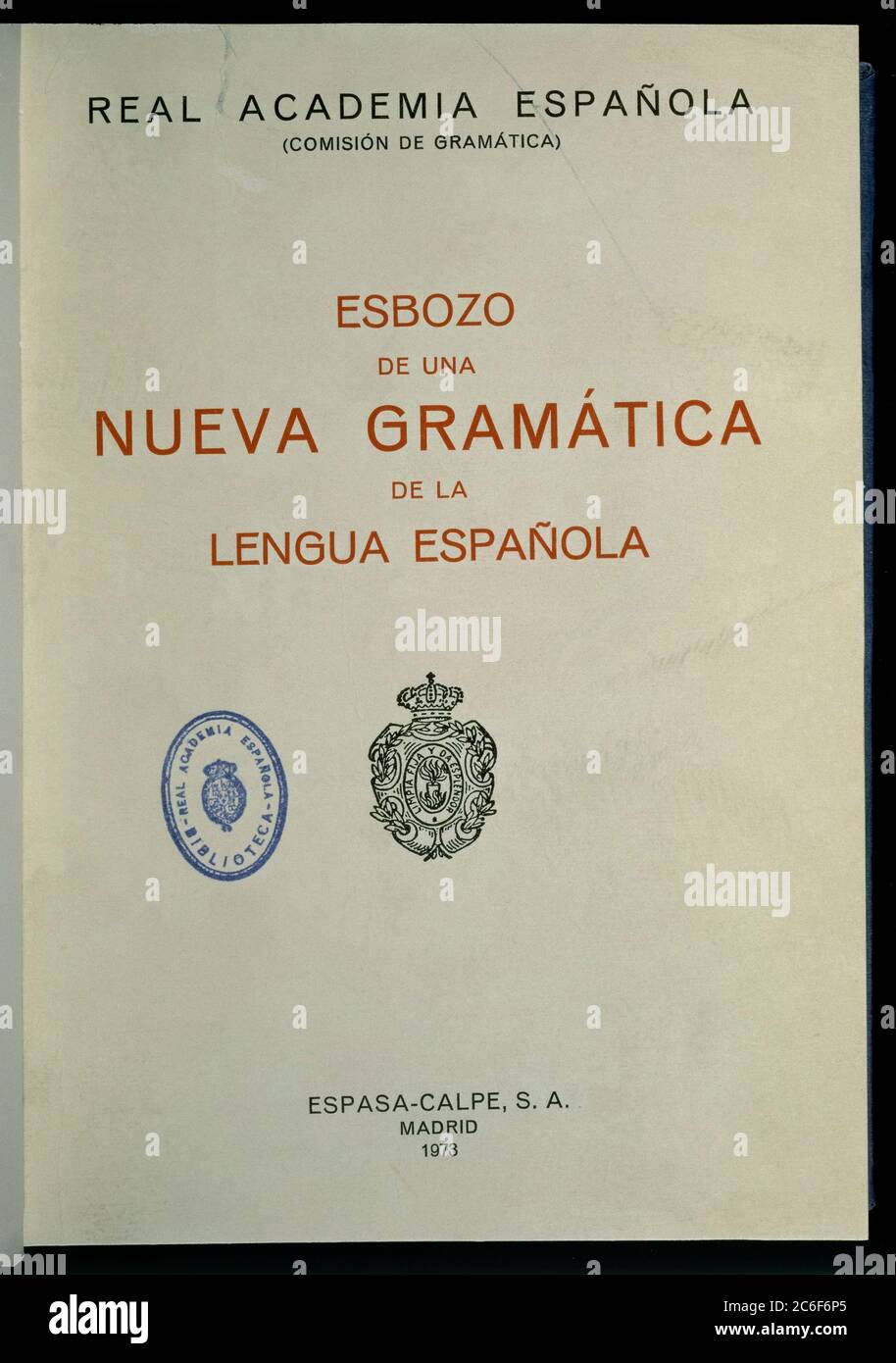 Lengua espanola Banque de photographies et d’images à haute résolution ...