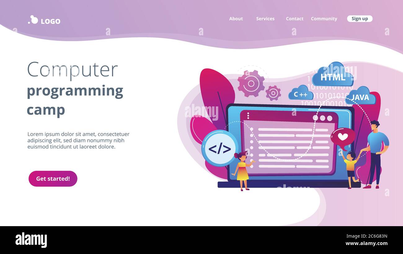 Programmation informatique Banque d'images vectorielles - Page 3 - Alamy