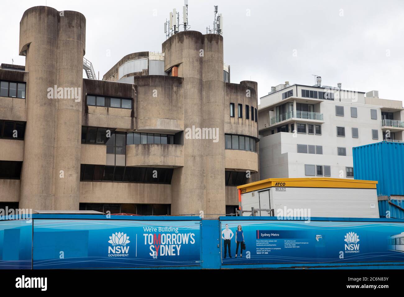 Le projet de métro de Sydney construit une station de métro Crows Nest ...