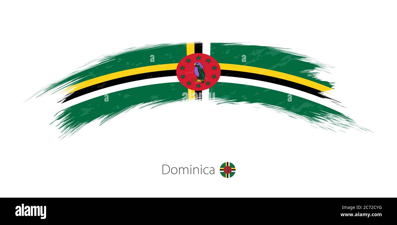 Drapeau de la dominique Banque d'images vectorielles - Alamy