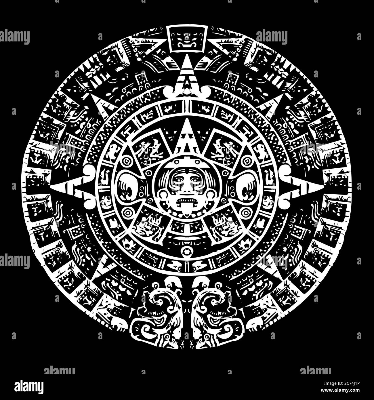 Calendrier maya Banque de photographies et d’images à haute résolution ...