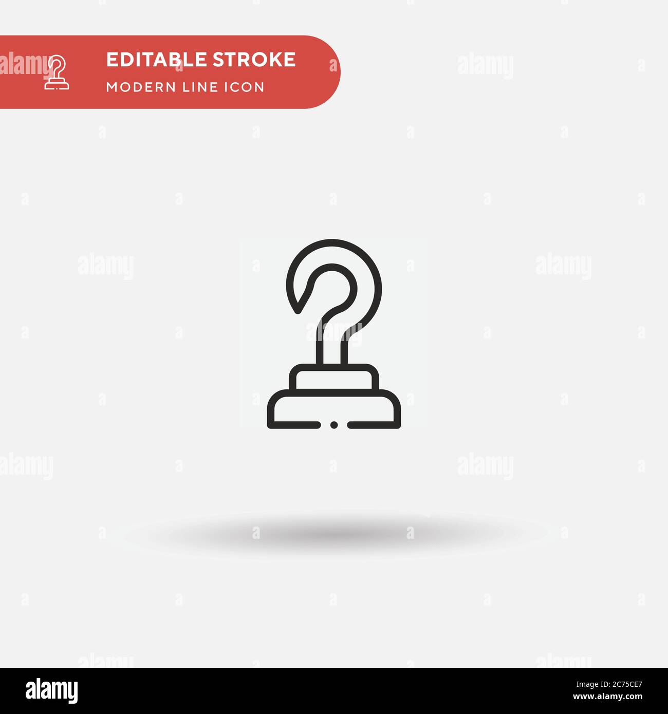 Icône de vecteur simple crochet. Modèle de conception de symbole d ...