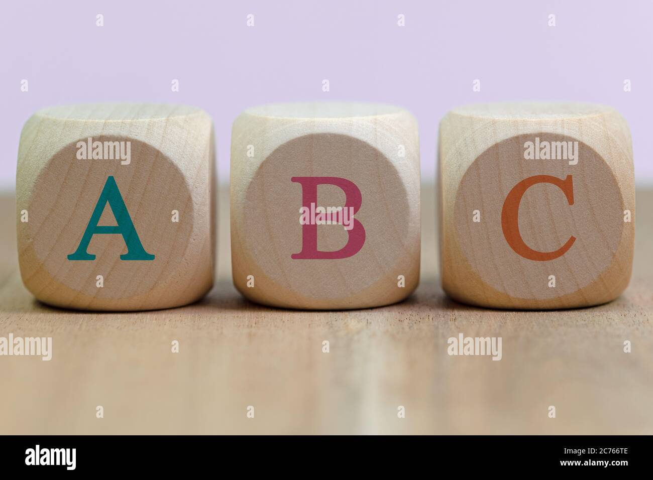 Abc cubes Banque de photographies et d’images à haute résolution - Alamy