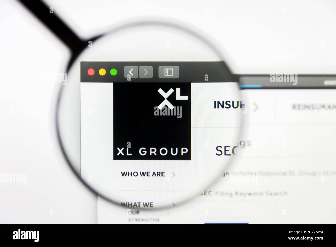 Logo du groupe xl Banque de photographies et d’images à haute ...