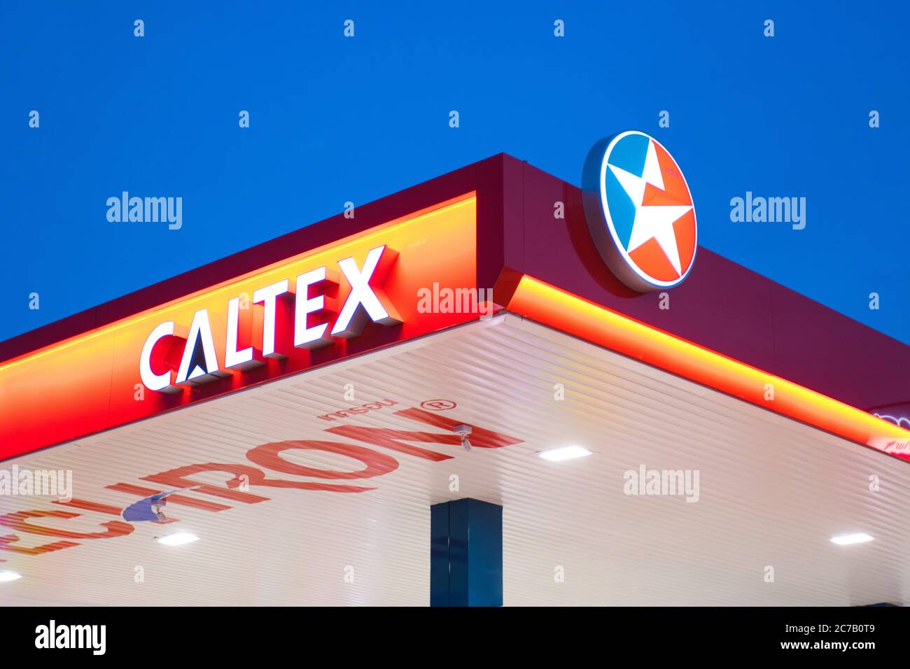 Caltex logo Banque de photographies et d’images à haute résolution - Alamy