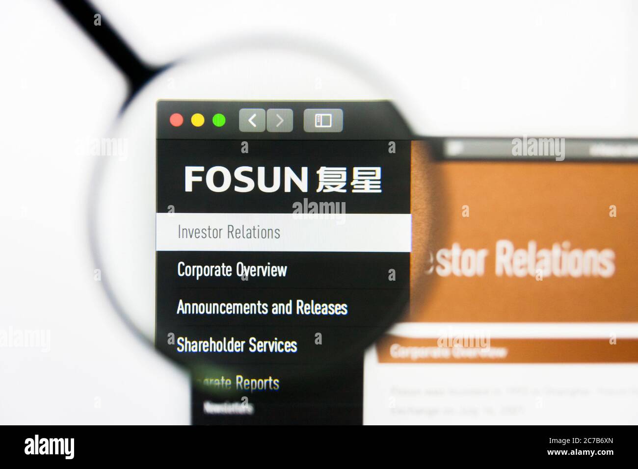 Logo fosun Banque de photographies et d’images à haute résolution - Alamy
