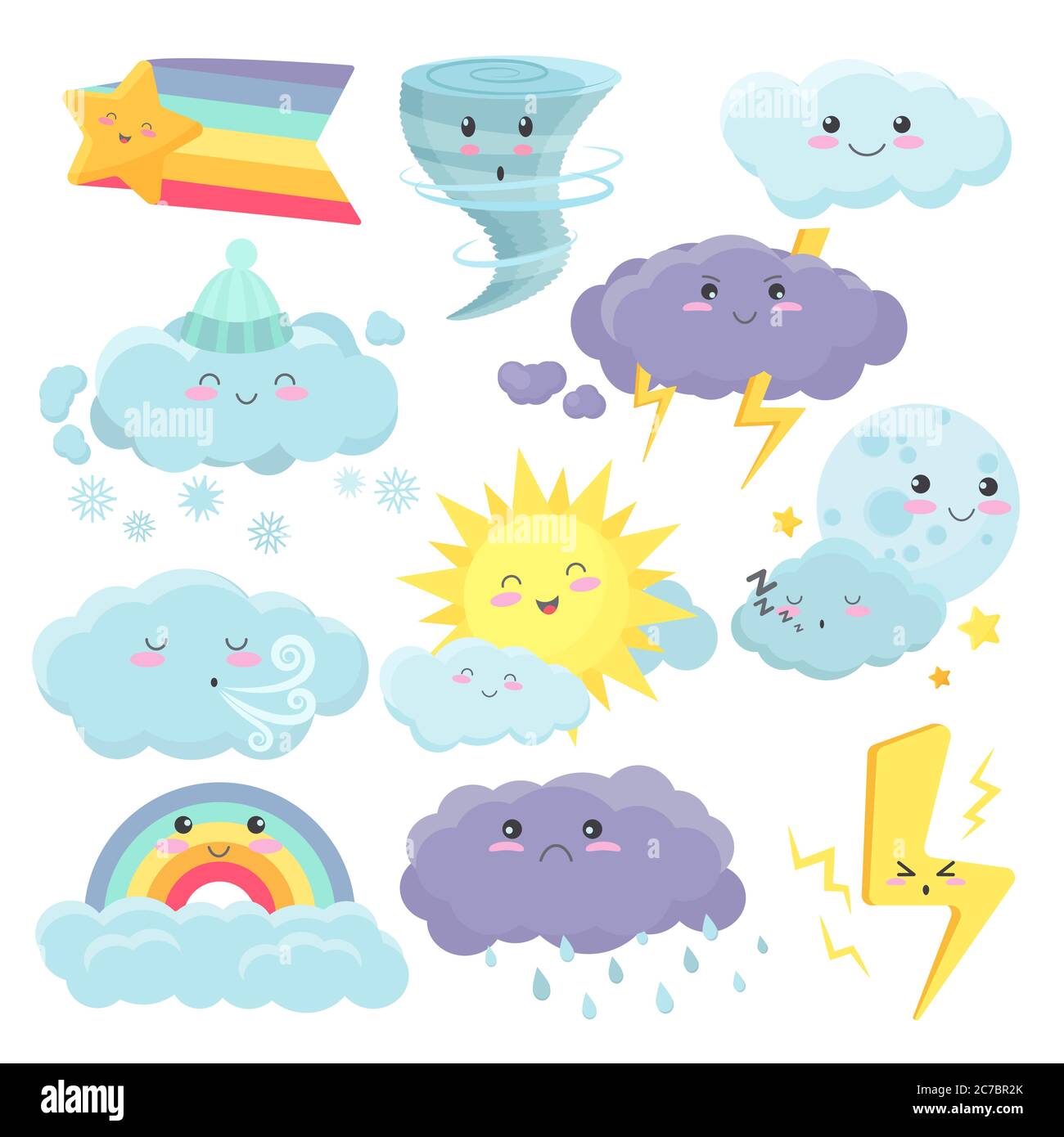 Weather cartoon Banque de photographies et d’images à haute résolution ...