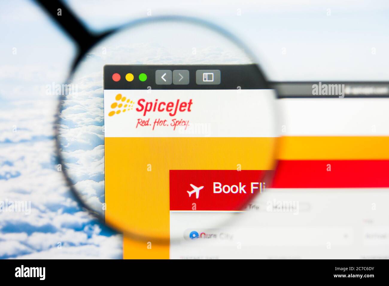 Logo spicejet Banque de photographies et d’images à haute résolution ...