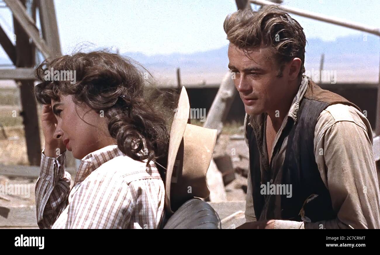 James dean and elizabeth taylor Banque de photographies et d’images à ...