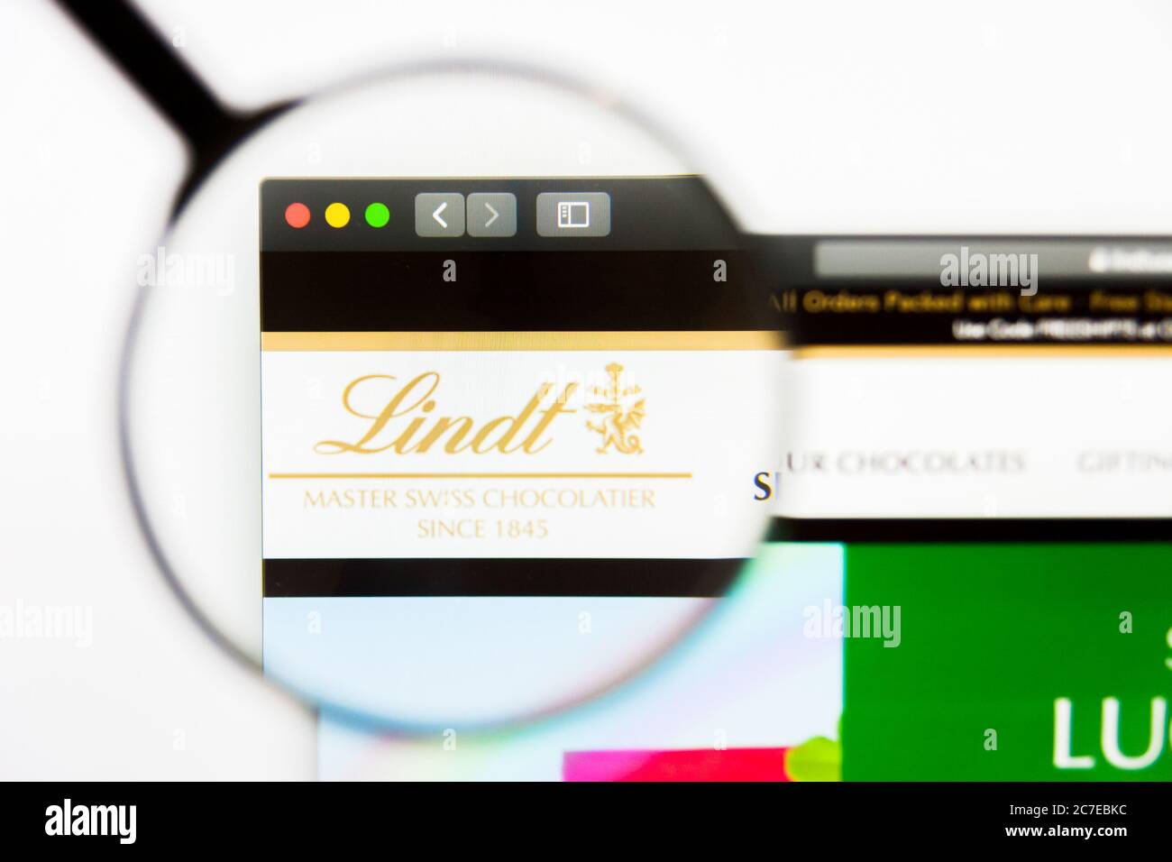 Lindt logo Banque de photographies et d’images à haute résolution - Alamy