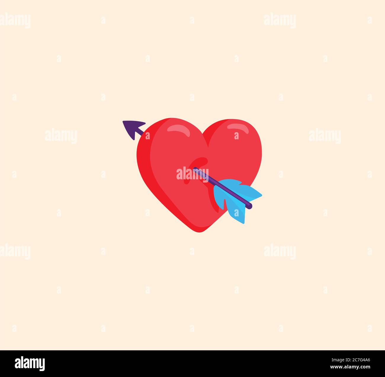 Emoji coeur Banque de photographies et d’images à haute résolution - Alamy