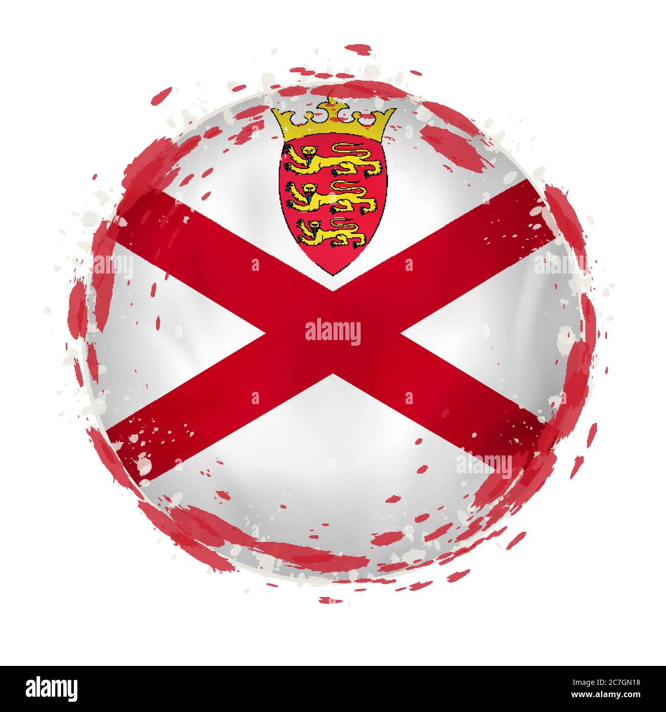 Drapeau rond de la couleur drapeau de la couleur du drapeau ...