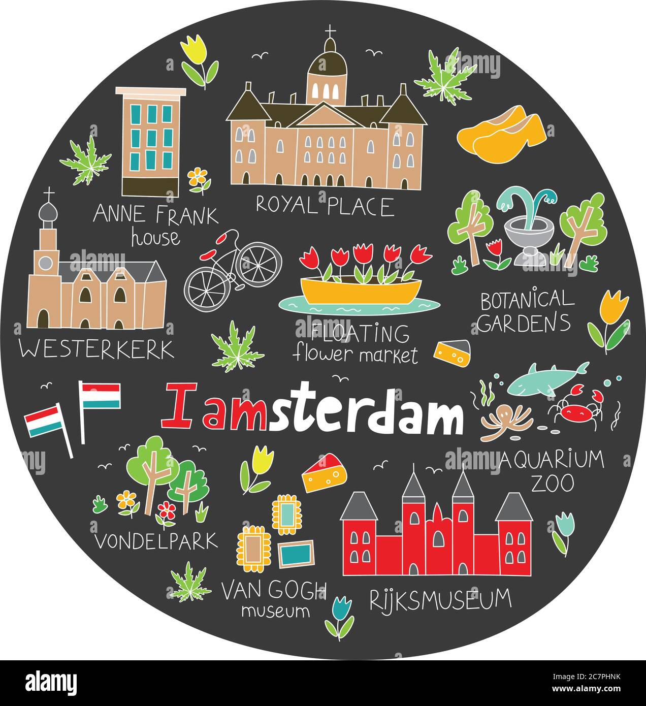 Amsterdam Symbole De La Ville | Drapeau Amsterdam Origine – MPUD