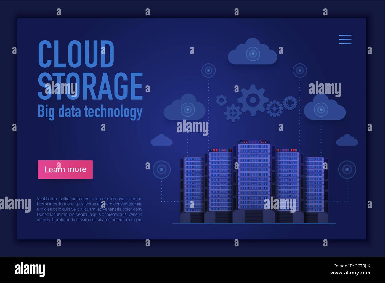 Gestion des services informatiques Banque d'images vectorielles - Alamy