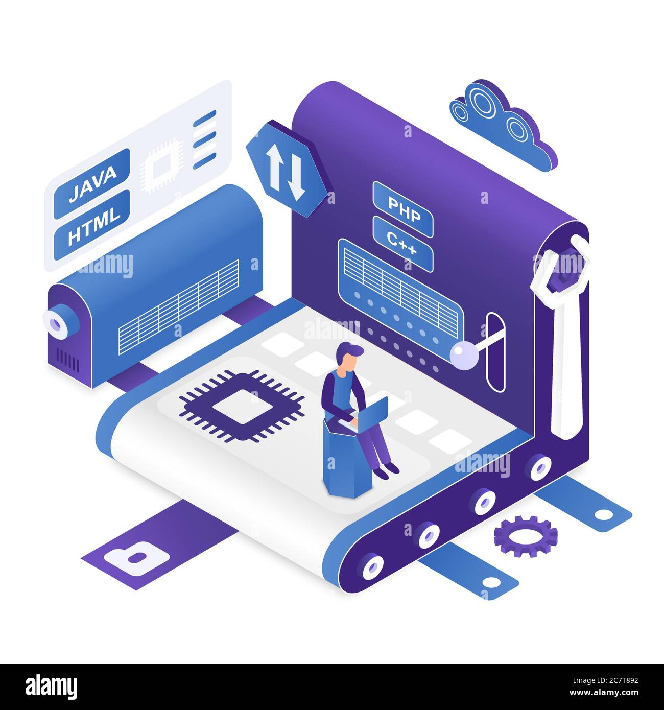 Programmation conceptuelle Banque de photographies et d’images à haute ...