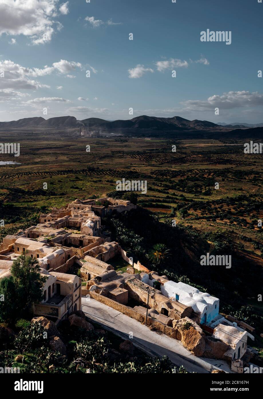 Takrouna tunisia Banque de photographies et d’images à haute résolution ...