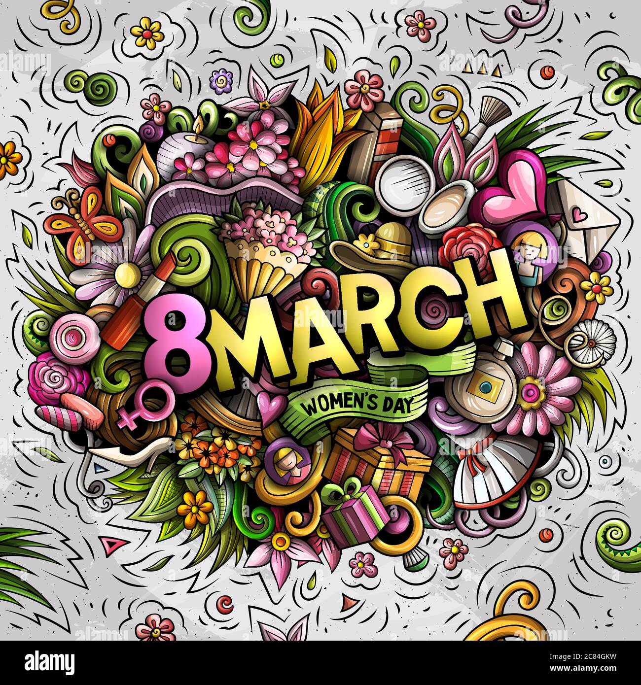 8 mars dessin animé dessin main dessin dessin dessin dessin dessin ...