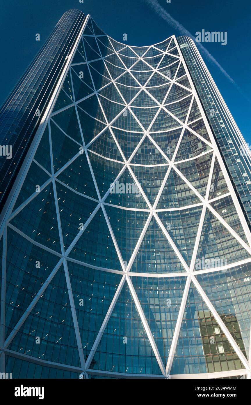 Gratte ciel de calgary canada alberta highrise Banque de photographies ...