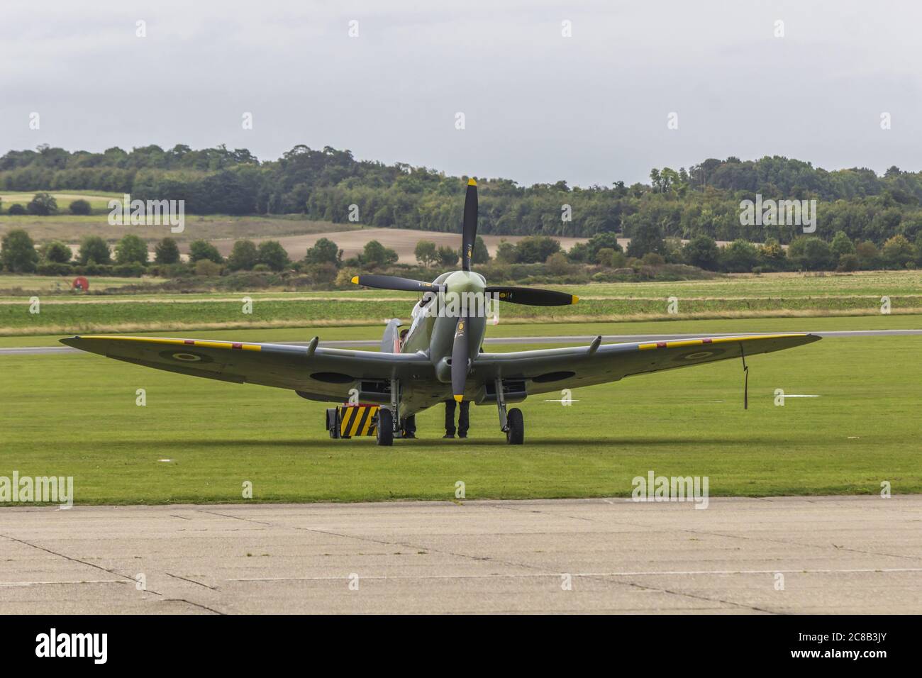 Spitfire and hurricane museum Banque de photographies et d’images à ...