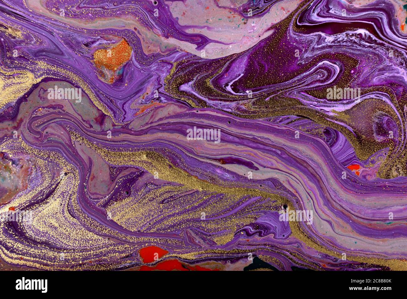 Purple marble Banque de photographies et d’images à haute résolution ...