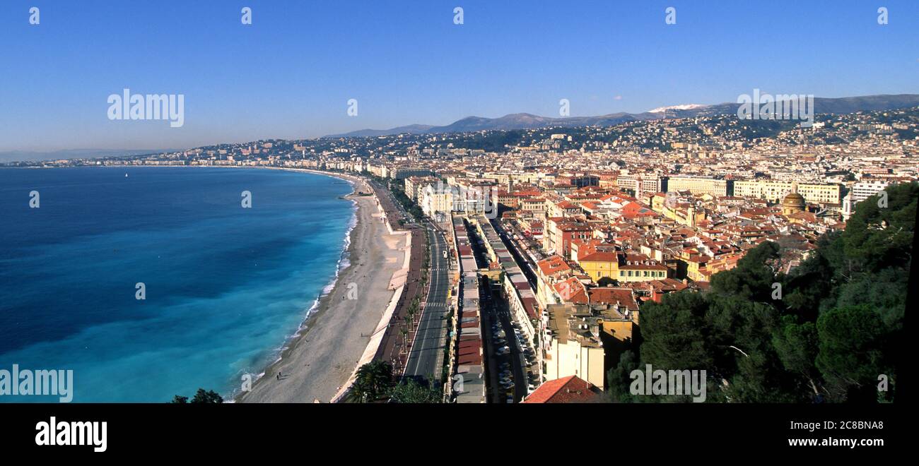 Baie des anges nice Banque de photographies et d’images à haute ...