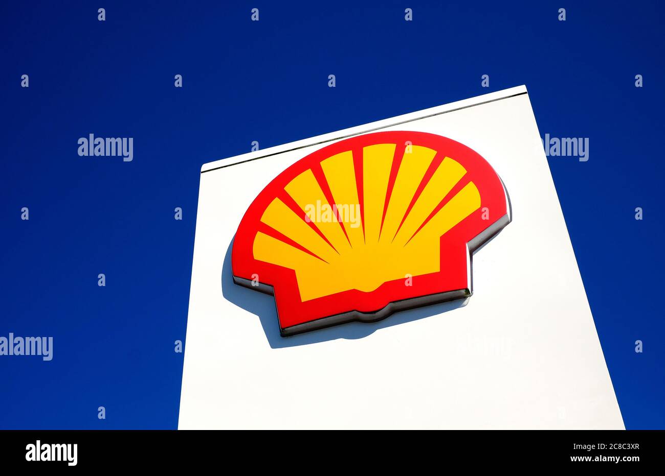 Shell Logo Shell Logo Shell Logo Banque d'image et photos - Alamy