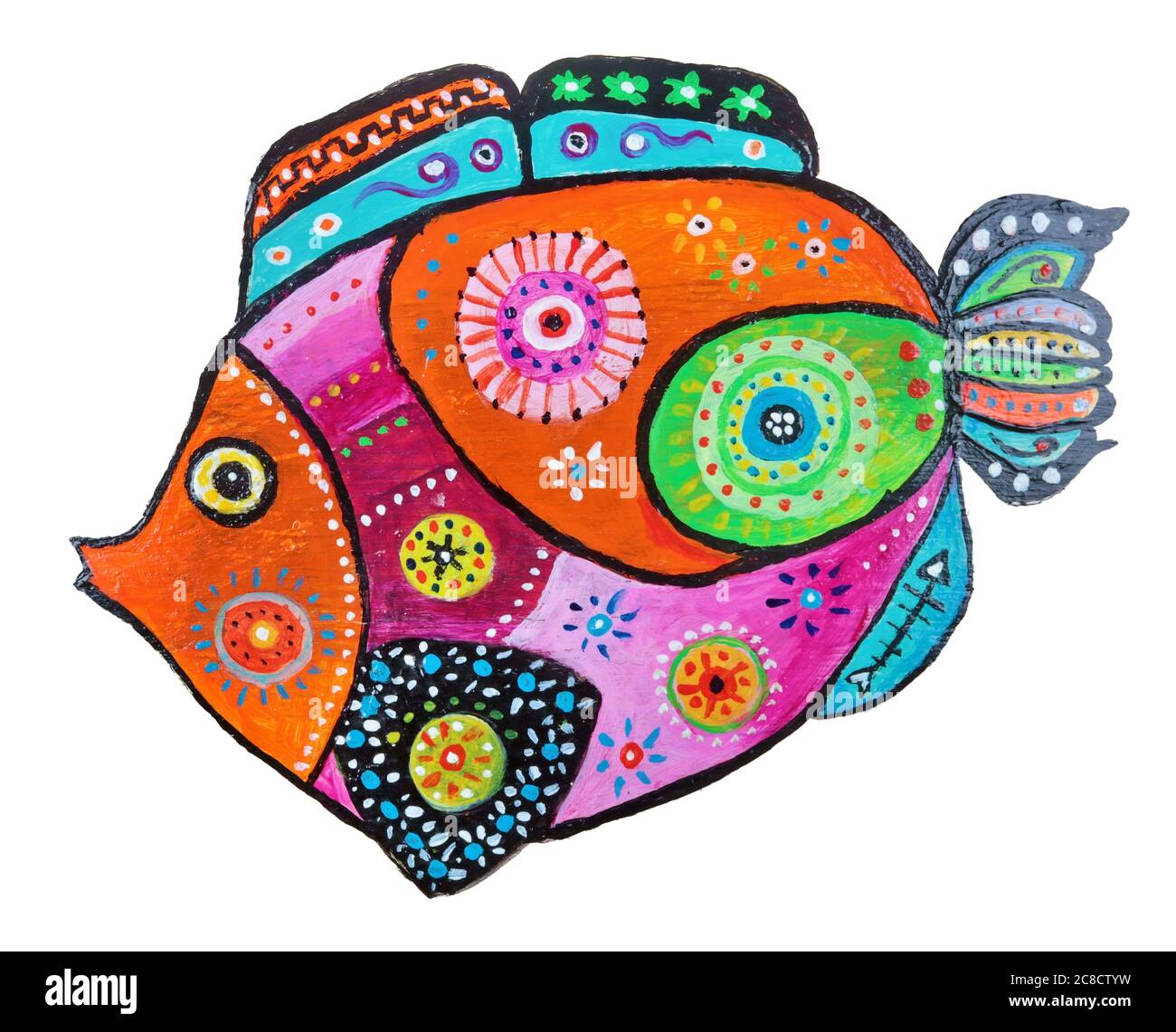 Dessin poisson humoristique Banque de photographies et d’images à haute ...