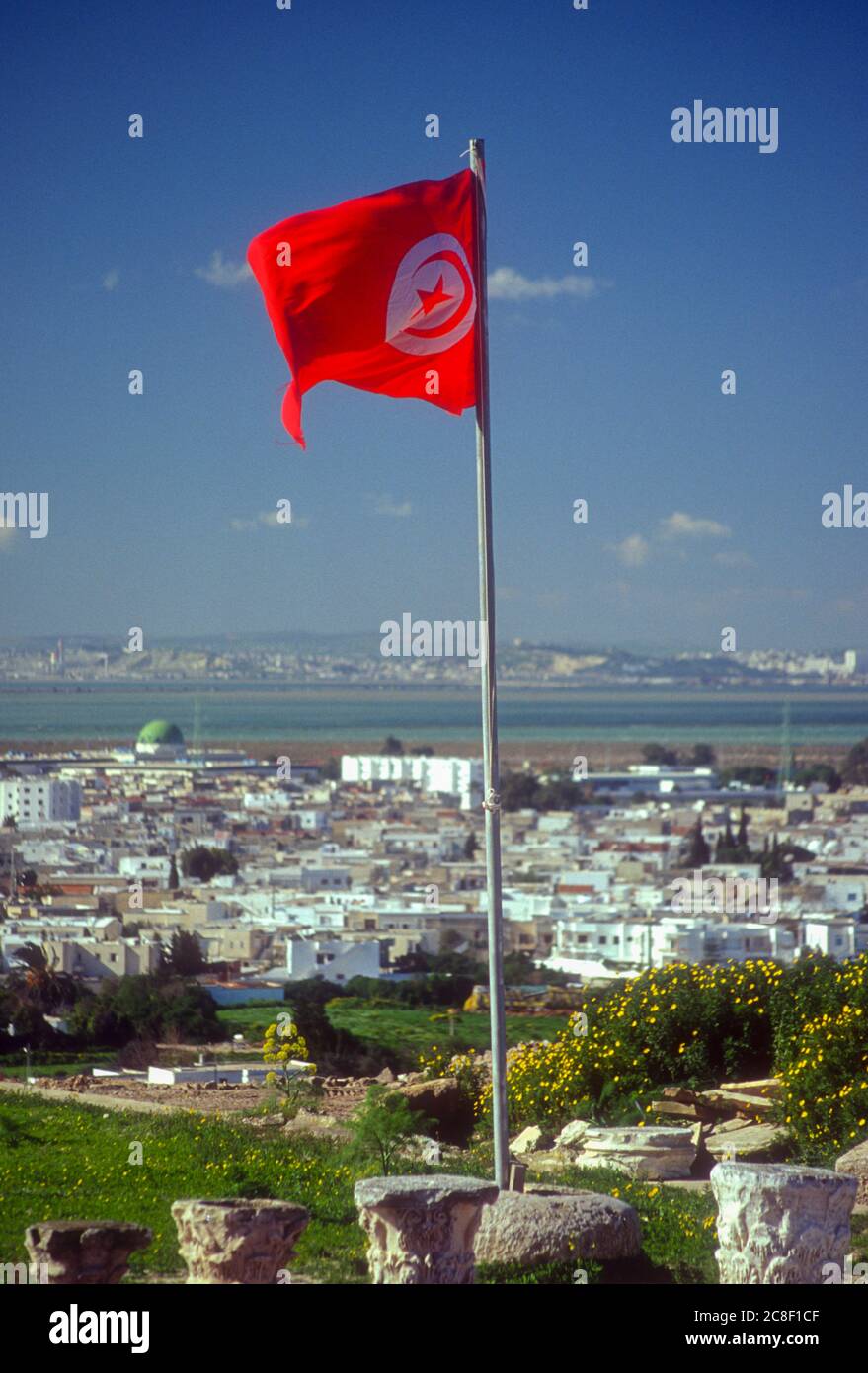 Tunisia carthage flag Banque de photographies et d’images à haute ...