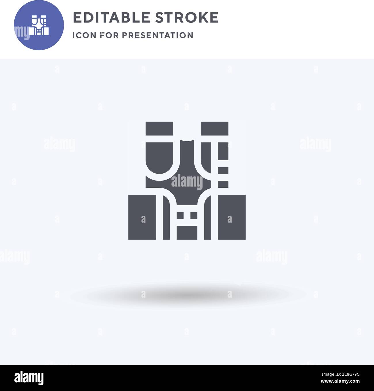 Vecteur d'icône BCD, signe plat rempli, pictogramme solide isolé sur ...